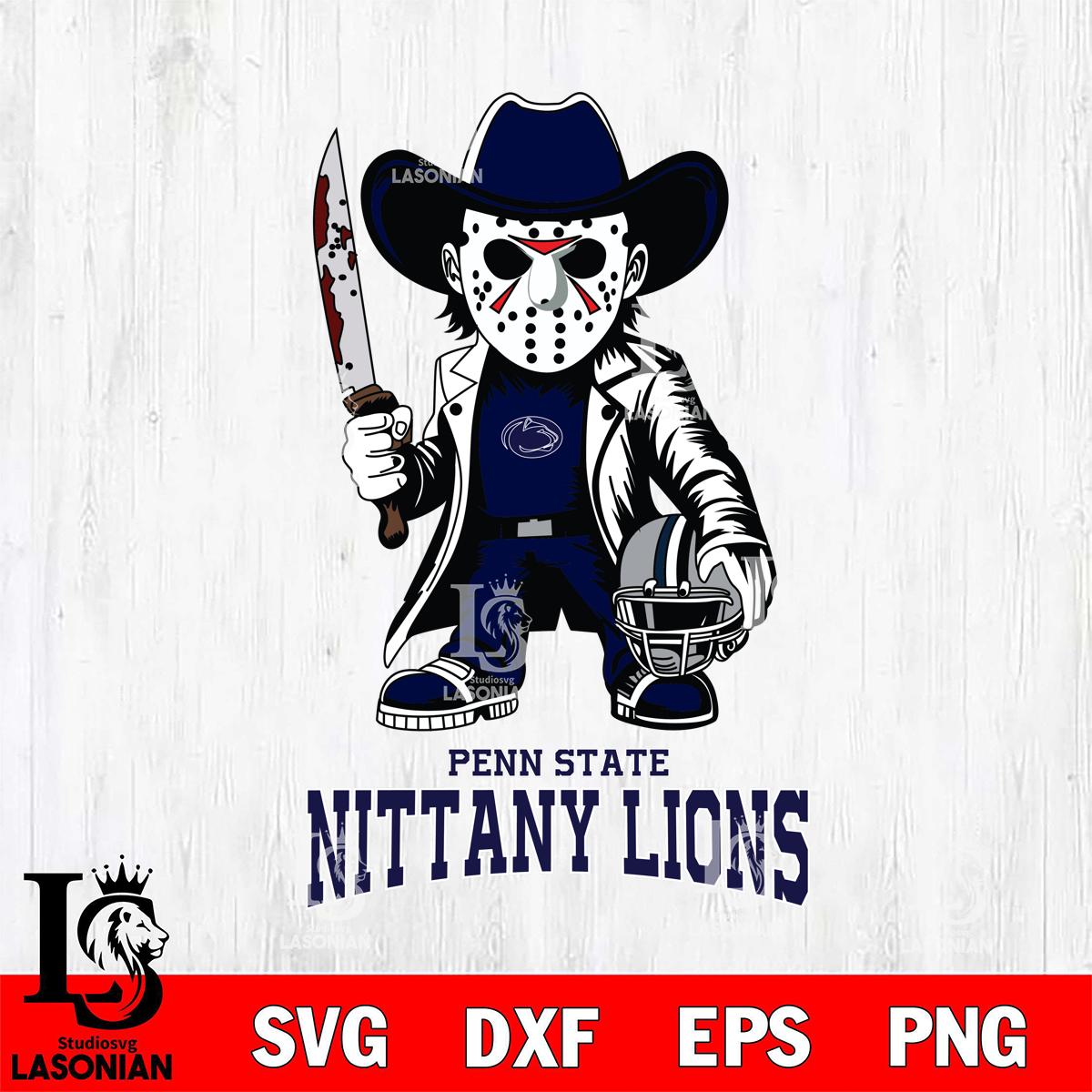 Penn State Nittany Lions Jason Voorhees 3 – lasoniansvg