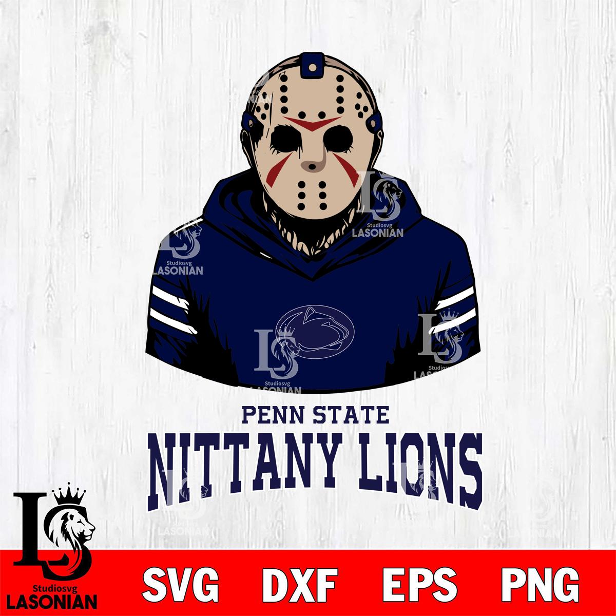 Penn State Nittany Lions Jason Voorhees 4 – lasoniansvg