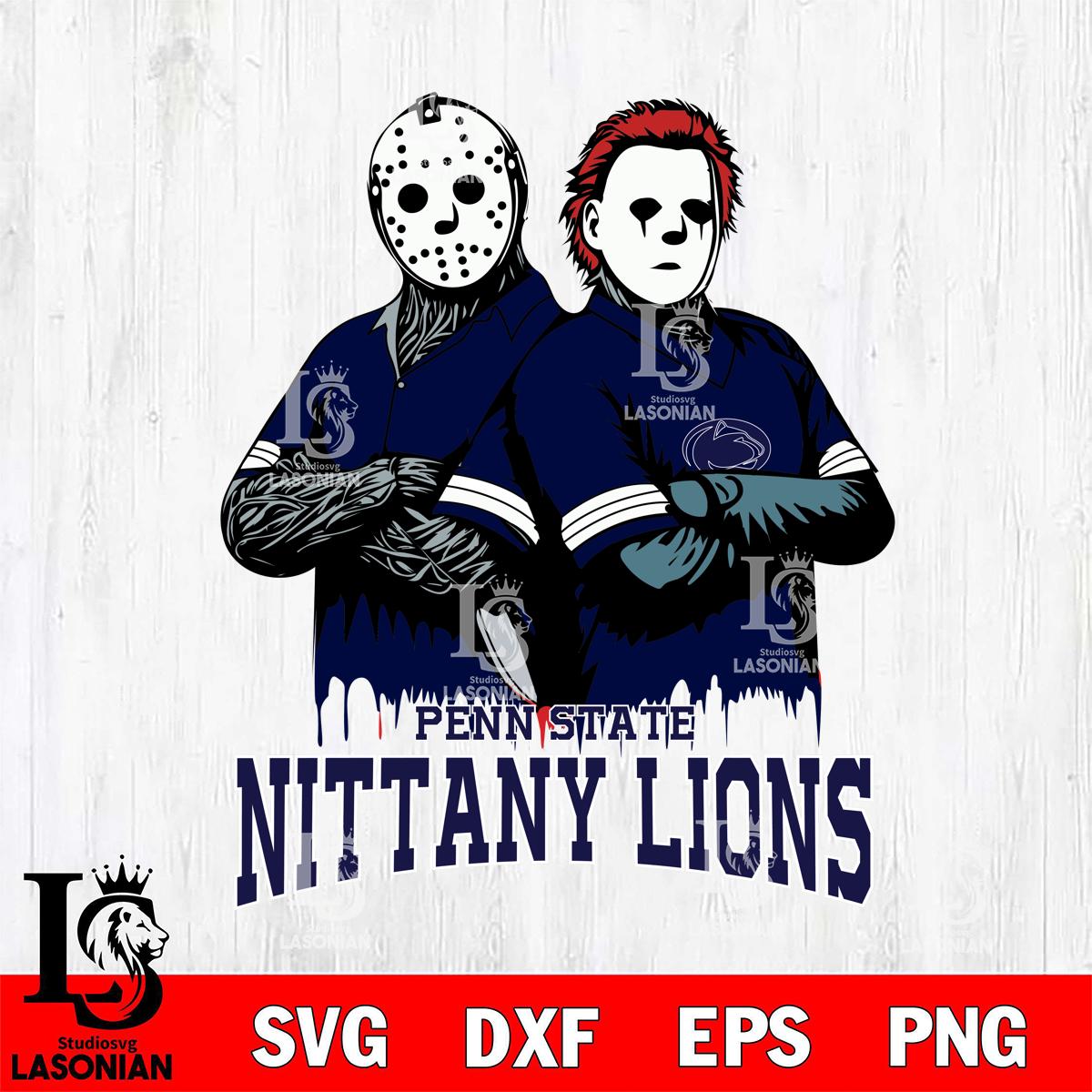 Penn State Nittany Lions Jason Voorhees 8 – lasoniansvg