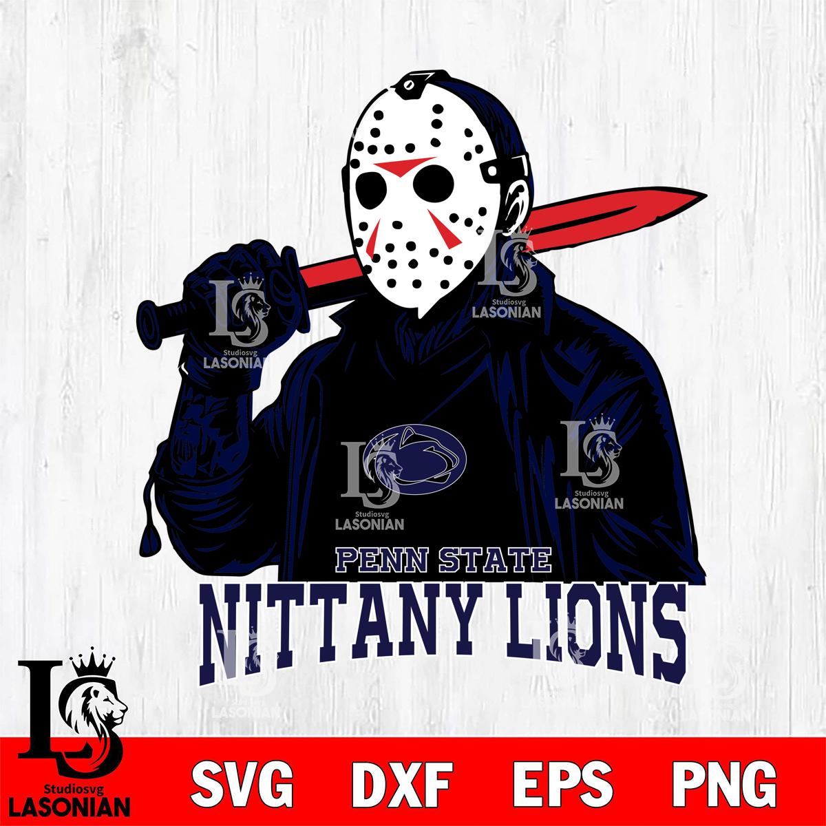 Penn State Nittany Lions Jason Voorhees Horror 12 – lasoniansvg