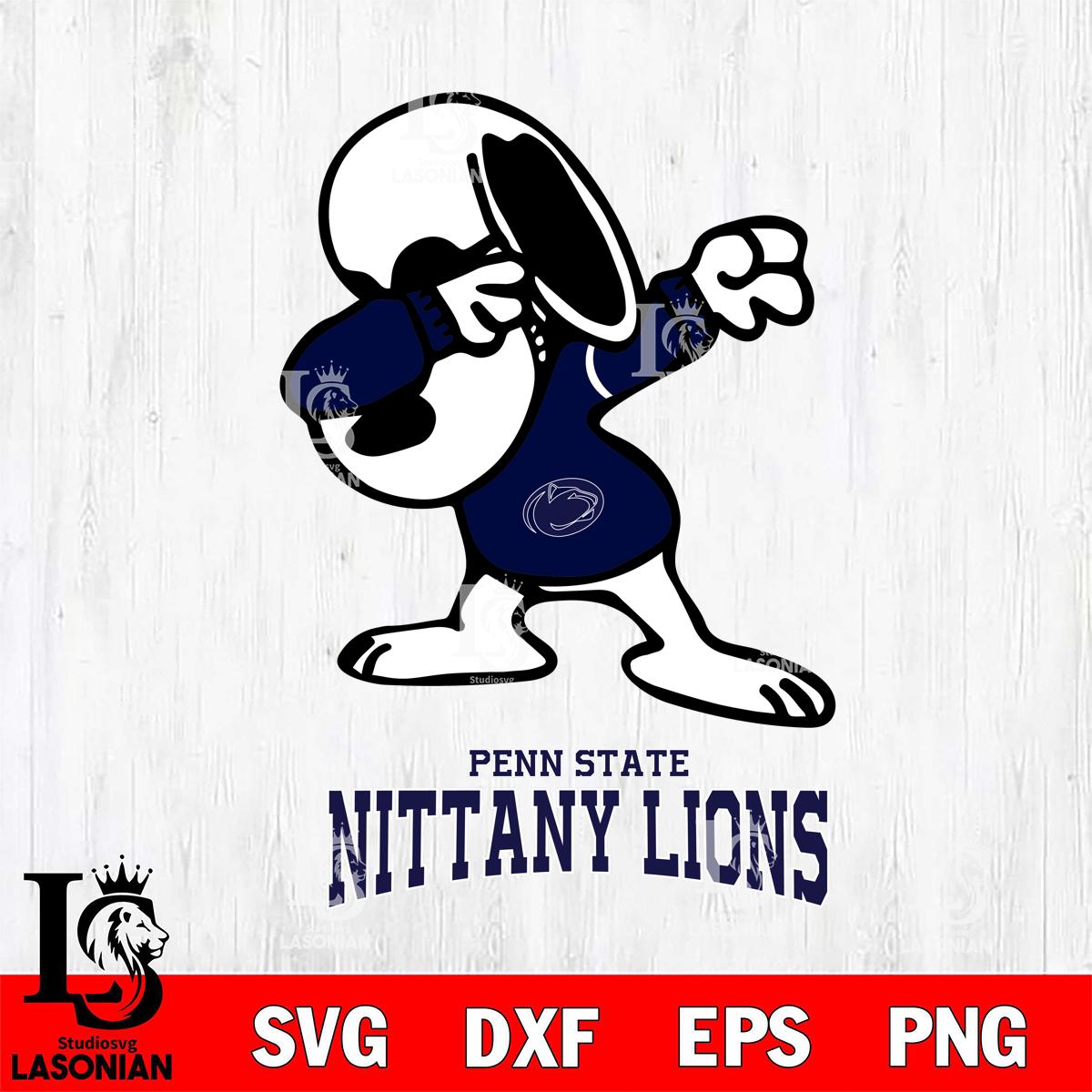 Penn State Nittany Lions Snoopy Sport 3 – lasoniansvg