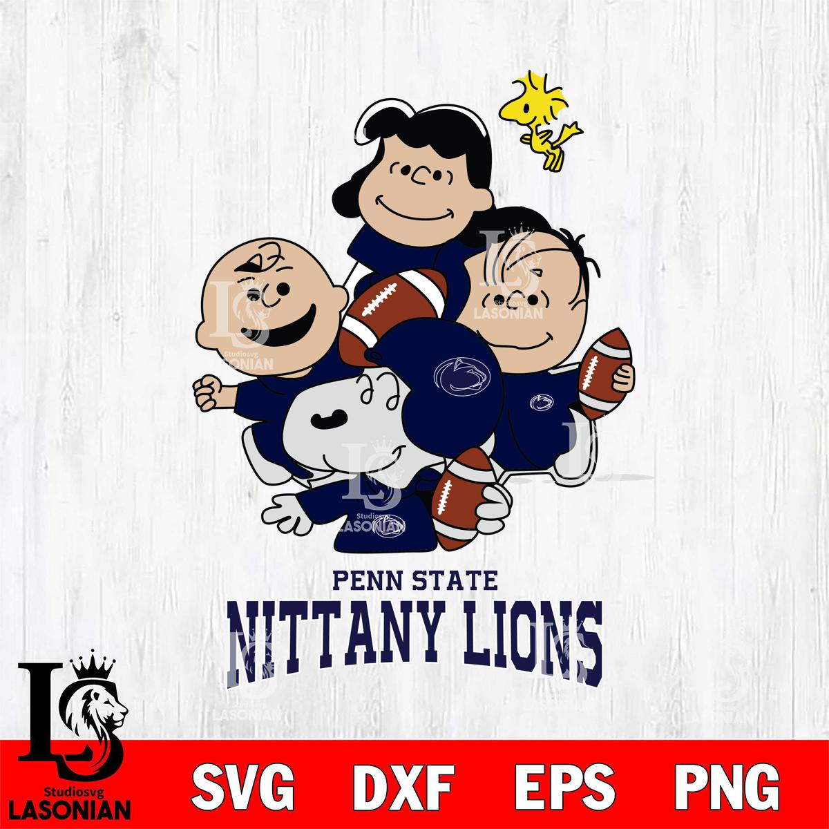 Penn State Nittany Lions Snoopy Sport 4 – lasoniansvg