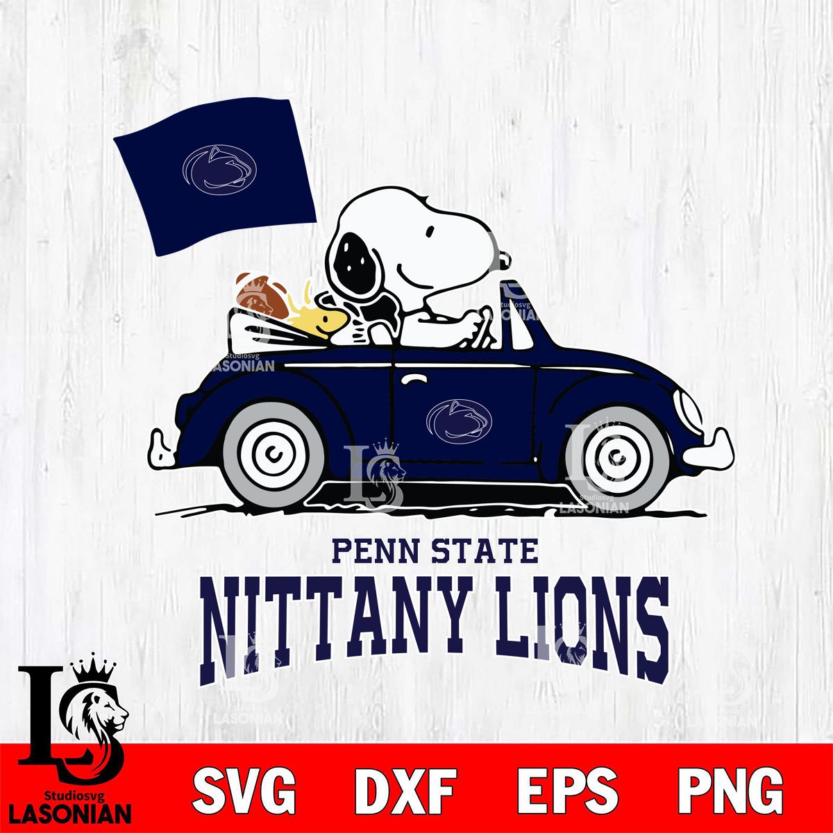 Penn State Nittany Lions Snoopy Sport 5 – lasoniansvg