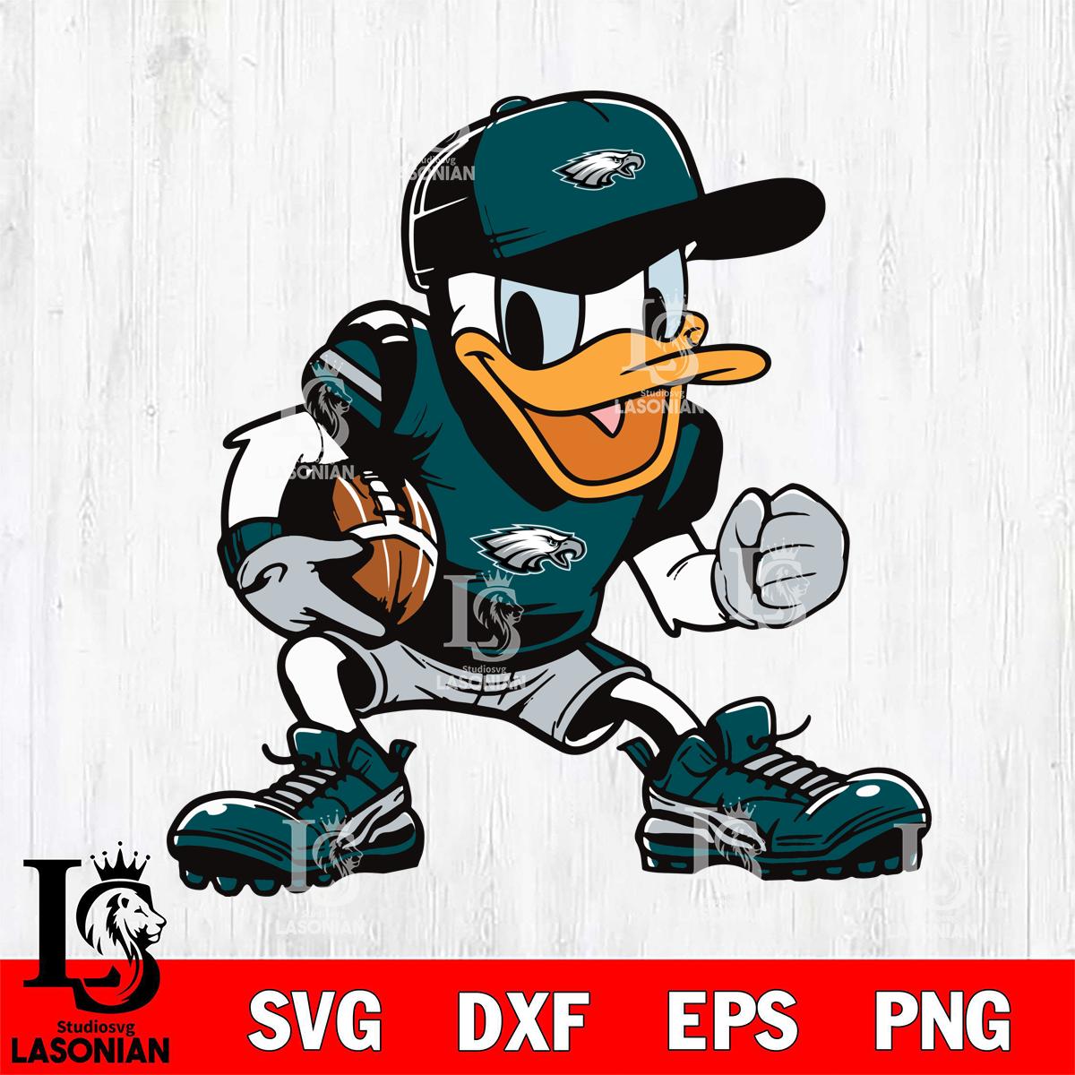 Philadelphia Eagles Donal Duck – lasoniansvg