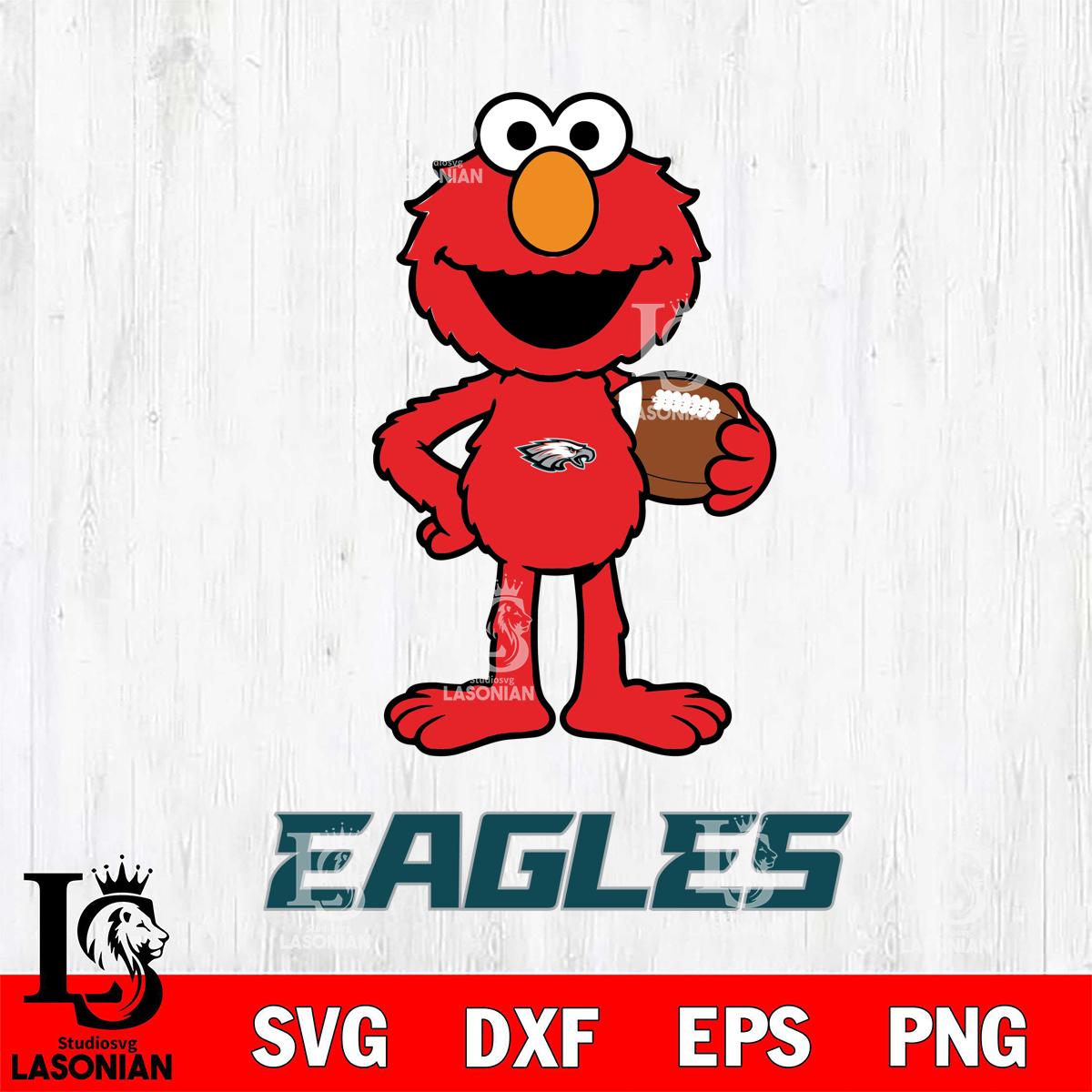 Philadelphia Eagles Elmo Ball – lasoniansvg