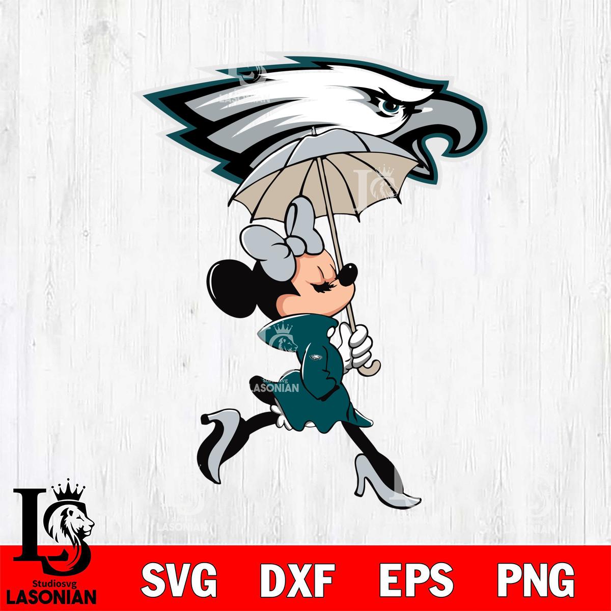 Philadelphia Eagles Fancy Minnie – lasoniansvg