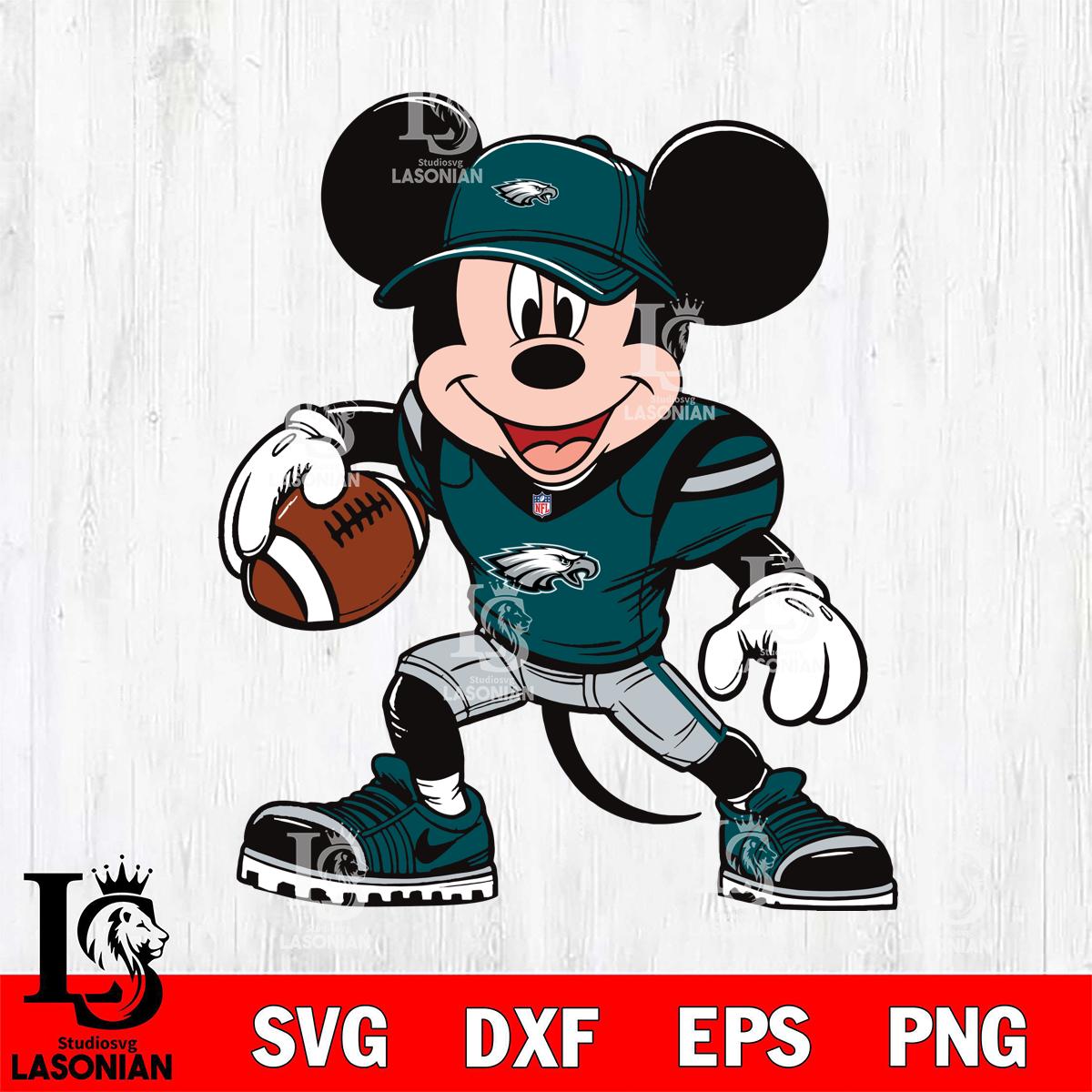 Philadelphia Eagles Mickey Mouse – lasoniansvg