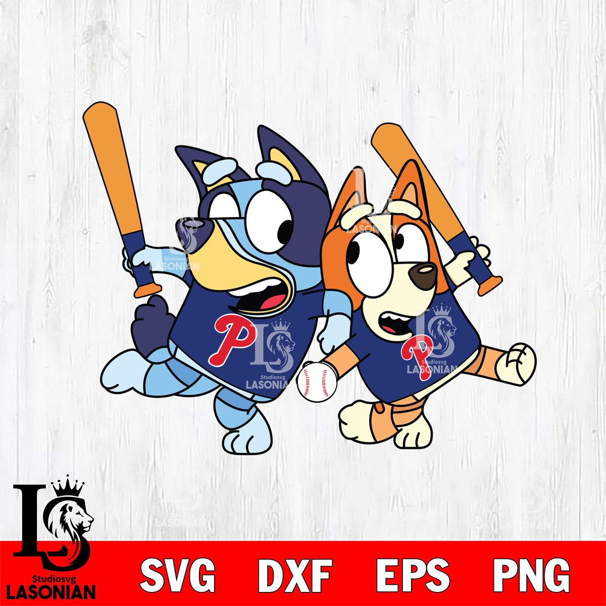 Philadelphia Phillies Bluey – lasoniansvg