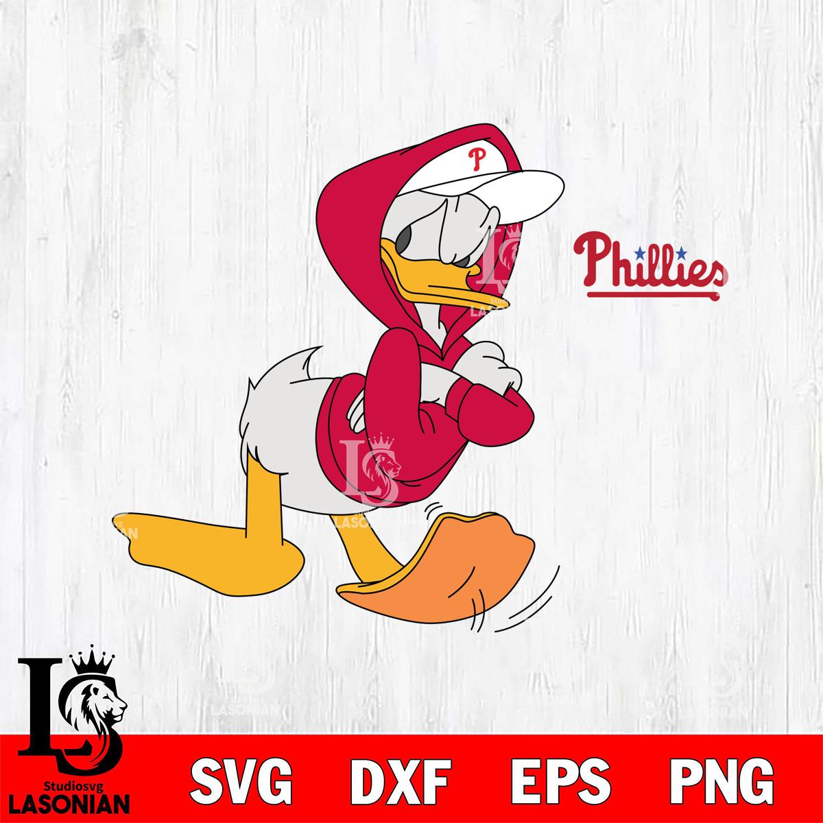 Philadelphia Phillies Donald Duck Sport – lasoniansvg