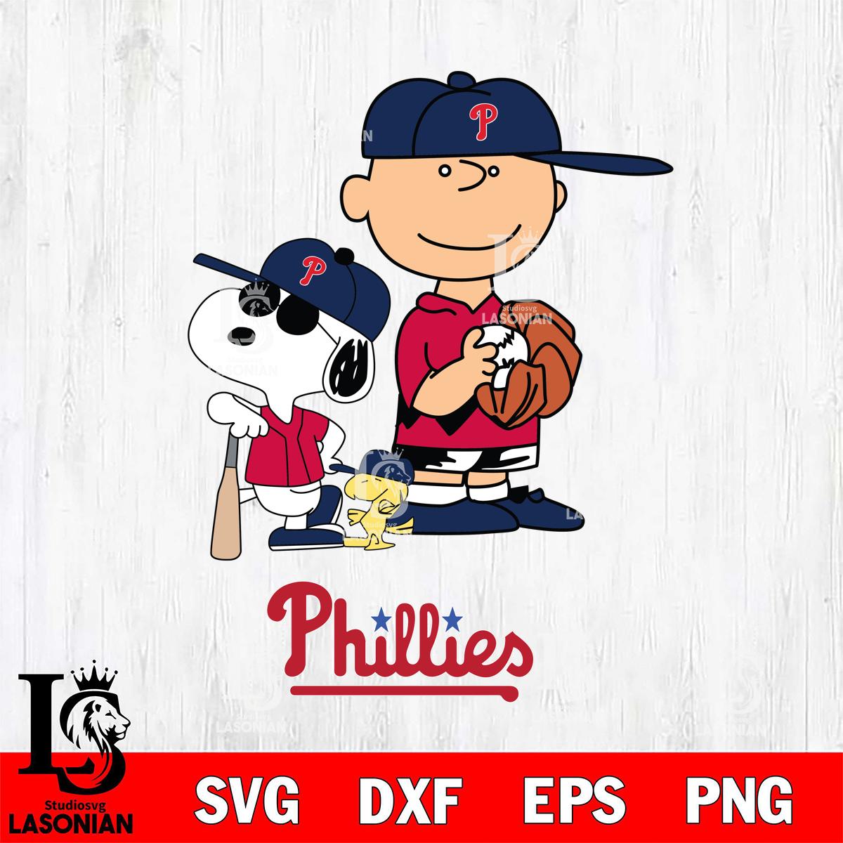 Philadelphia Phillies Peanuts baseball – lasoniansvg