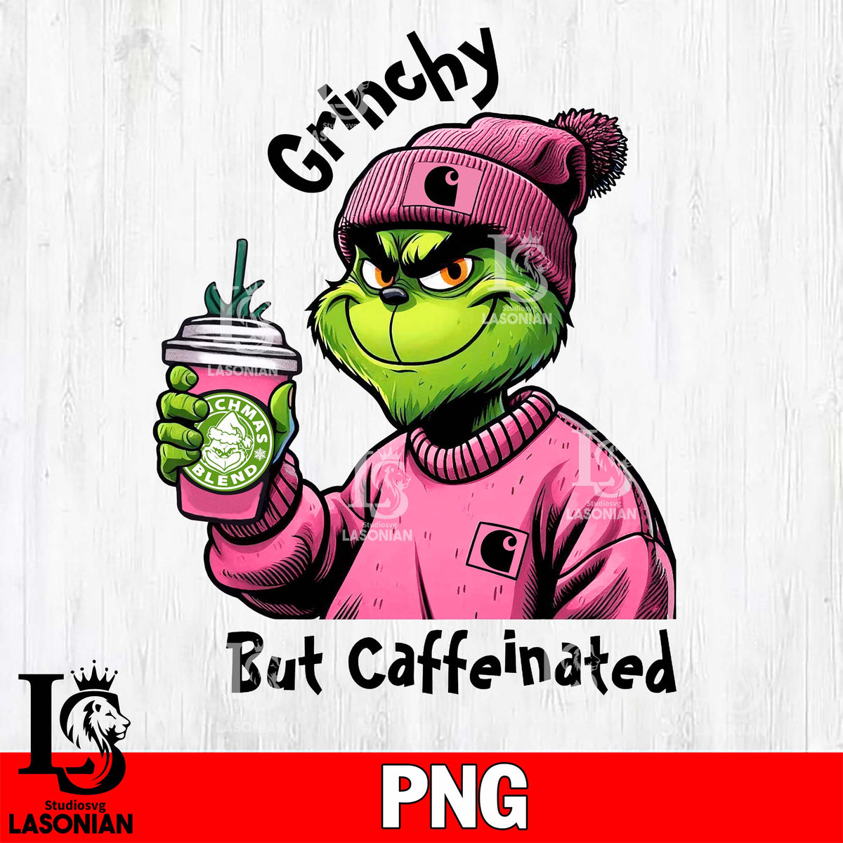 Pink Boujee Cartoon Leopard Png. Grinchy but cafffeinated PNG file , D ...