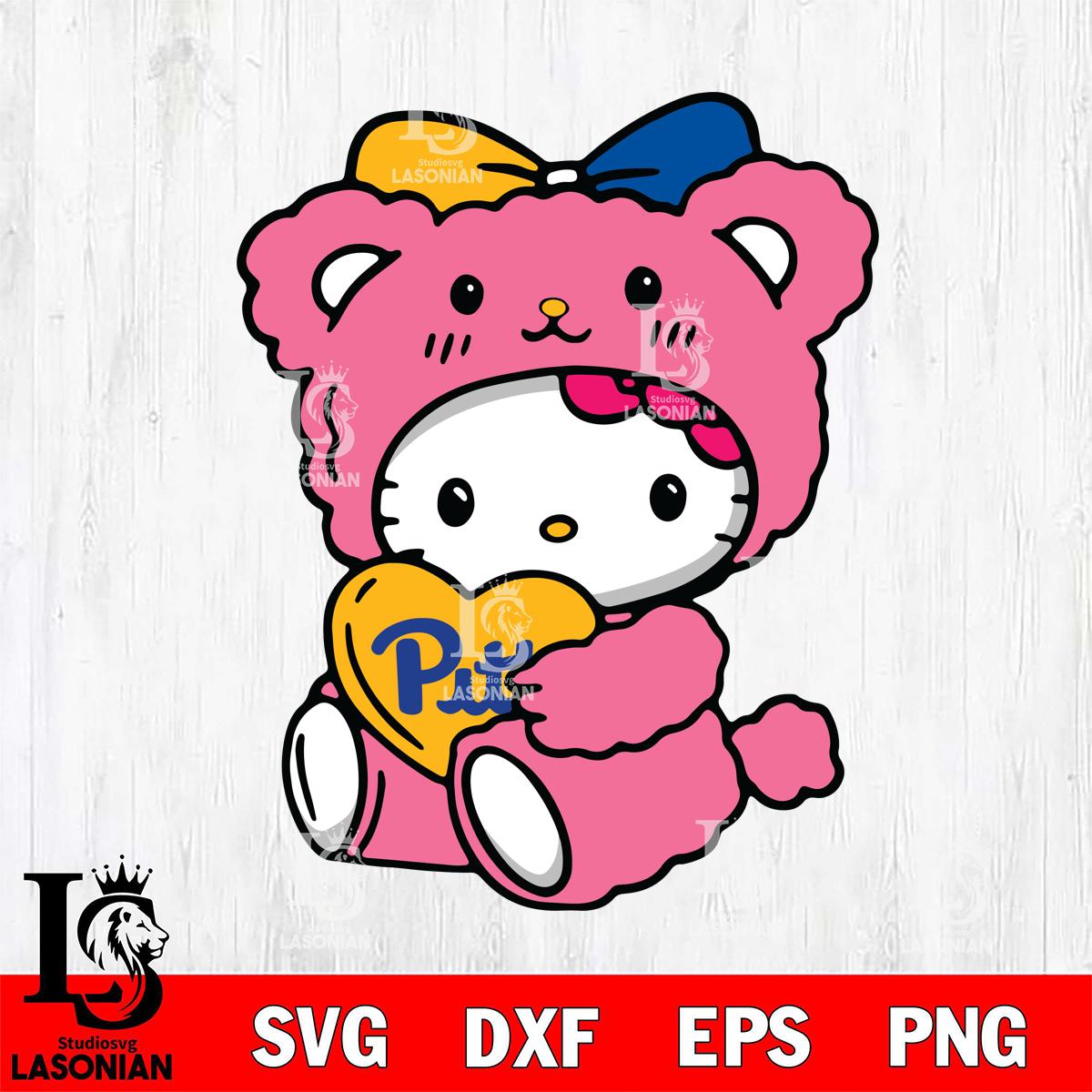 Pittsburgh Panthers Cute Hello Kitty 3 – lasoniansvg