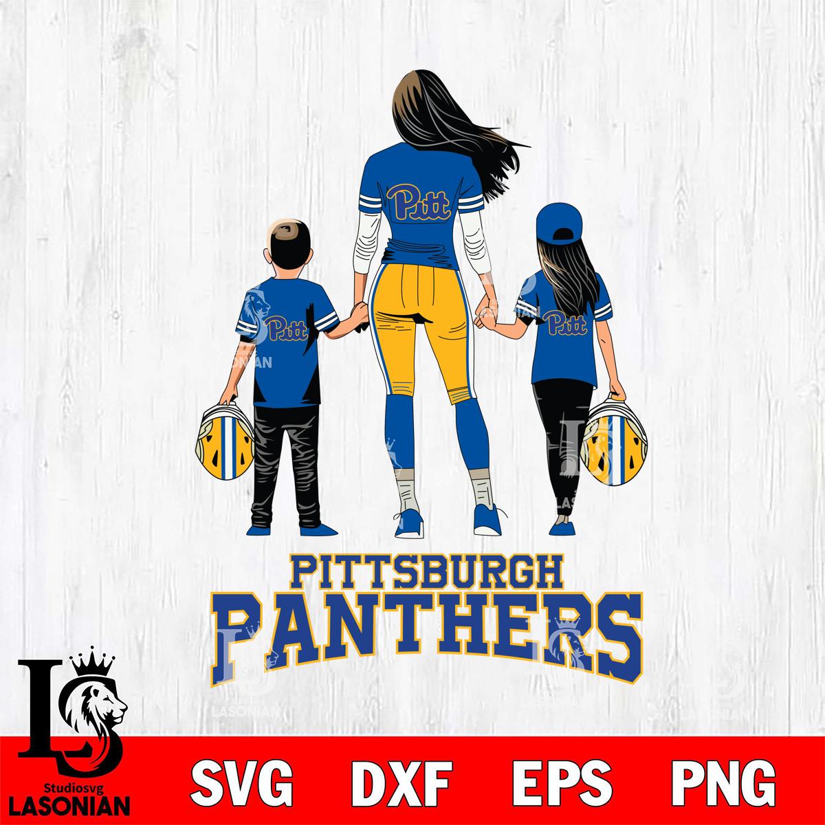 Pittsburgh Panthers Mother and son Rugby – lasoniansvg