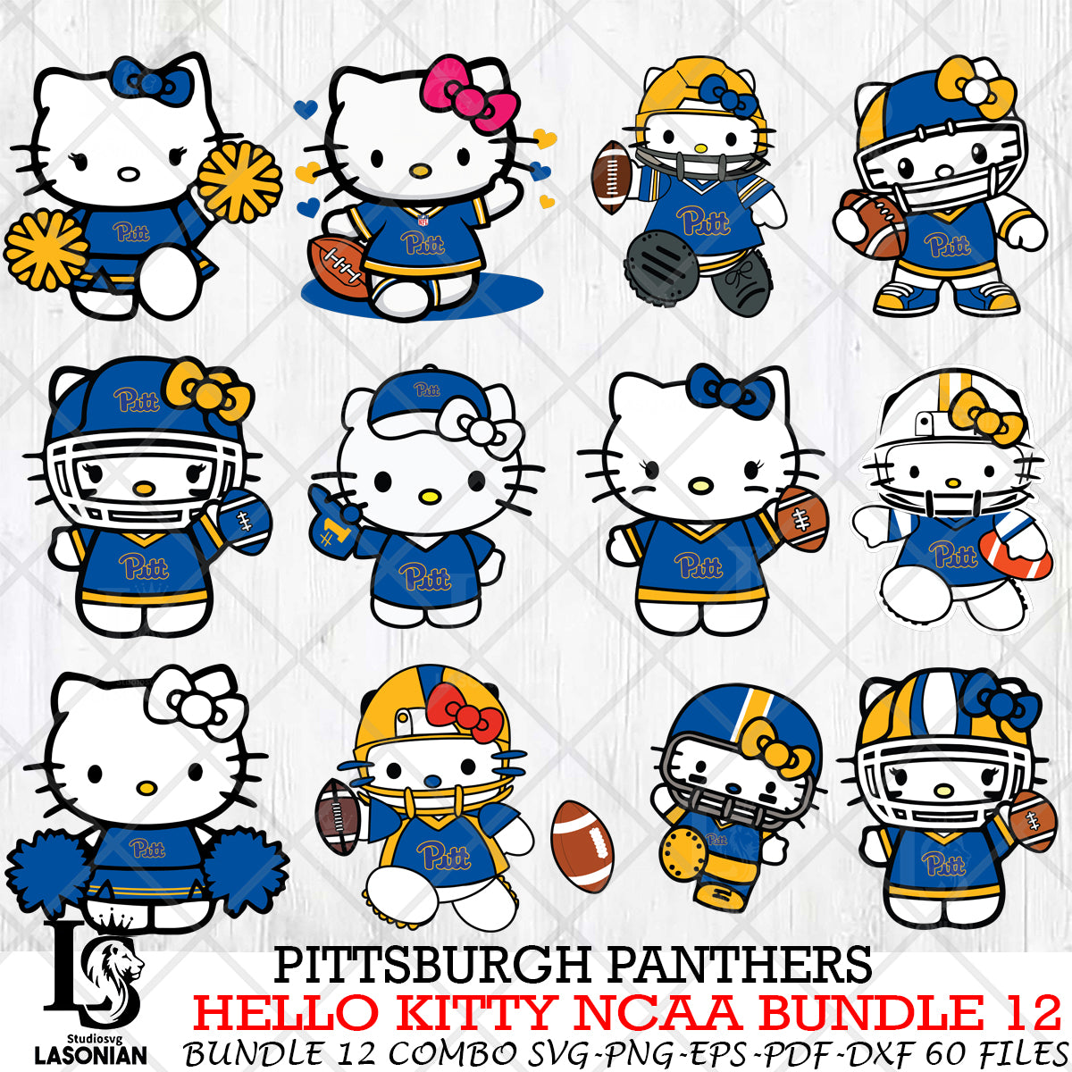 Pittsburgh Panthers NCAA Bundle 12 – lasoniansvg