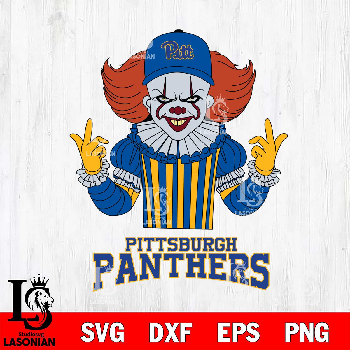 Pittsburgh Panthers Pennywise Horror Sport 8 – lasoniansvg