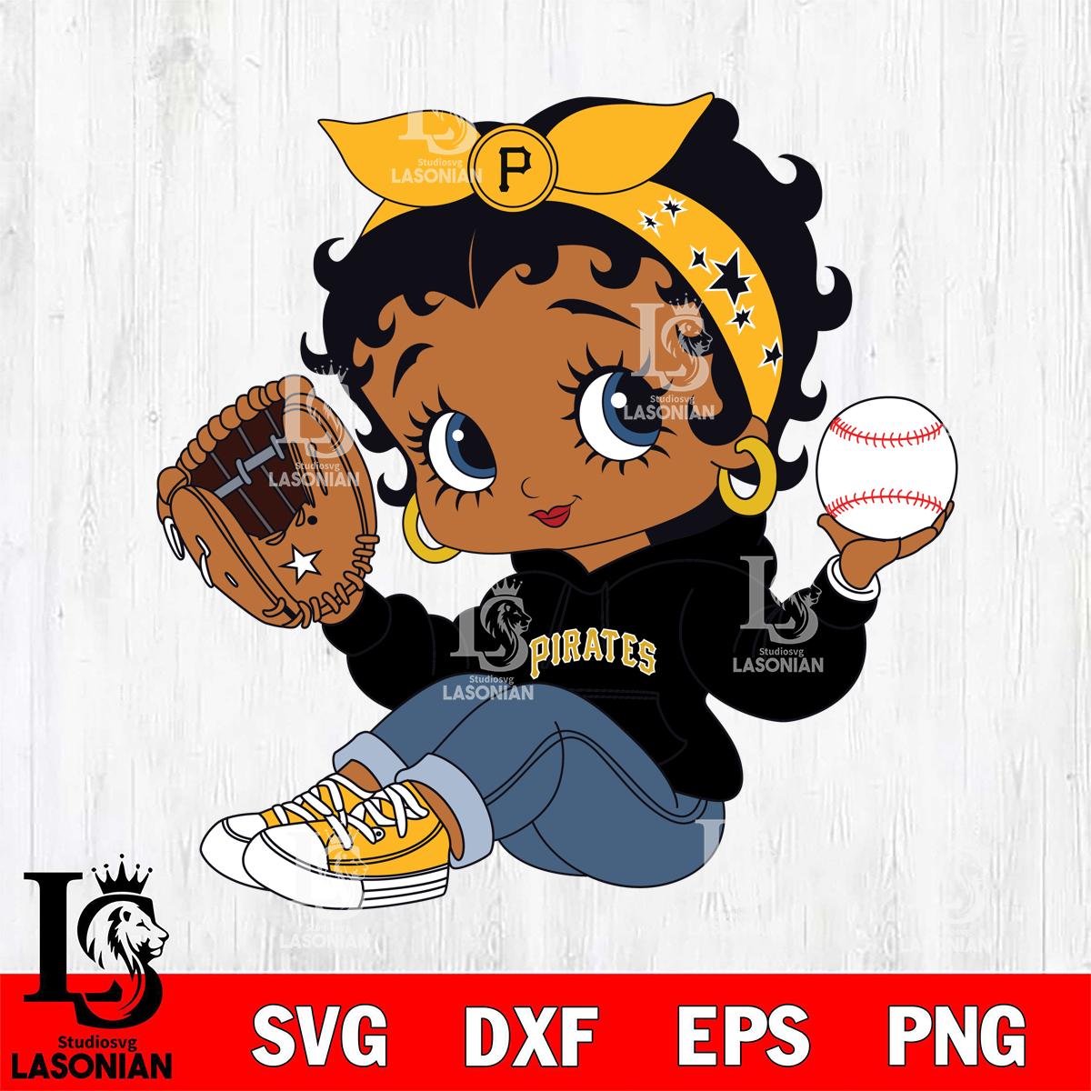 Pittsburgh Pirates Betty Boop MLB – lasoniansvg