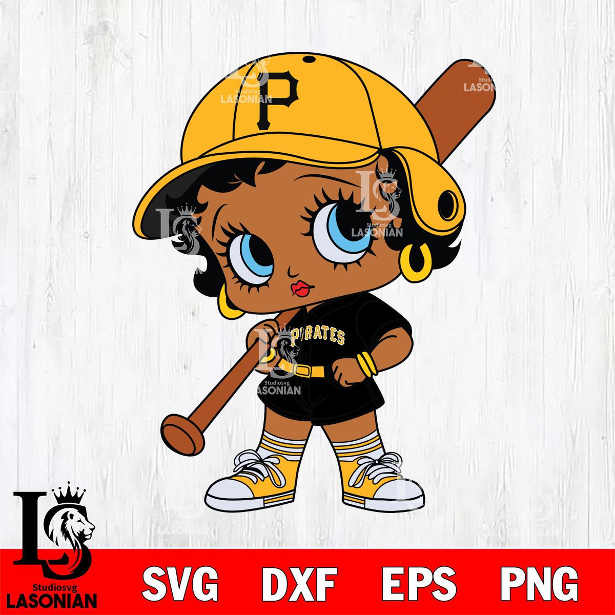 Pittsburgh Pirates Betty Boop MLB 2 – lasoniansvg