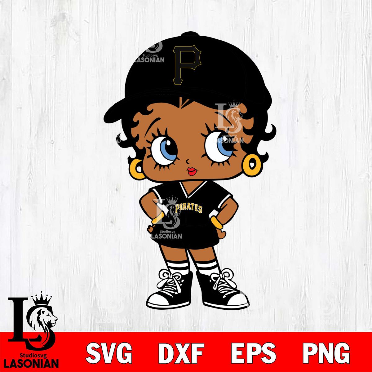Pittsburgh Pirates Betty Boop MLB 3 – lasoniansvg
