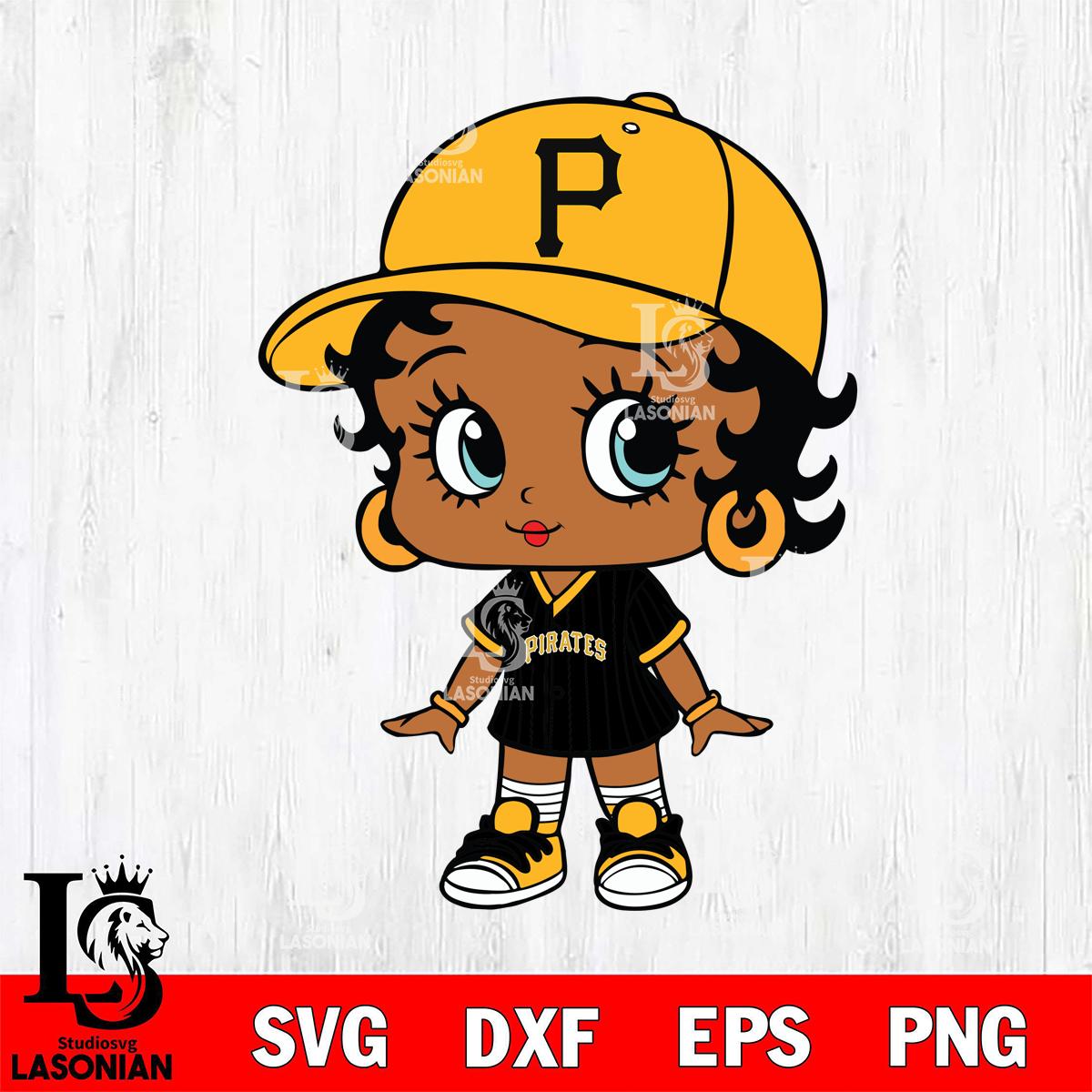 Pittsburgh Pirates Betty Boop MLB 4 – lasoniansvg