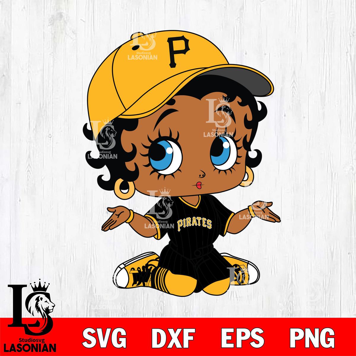 Pittsburgh Pirates Betty Boop MLB 6 – lasoniansvg