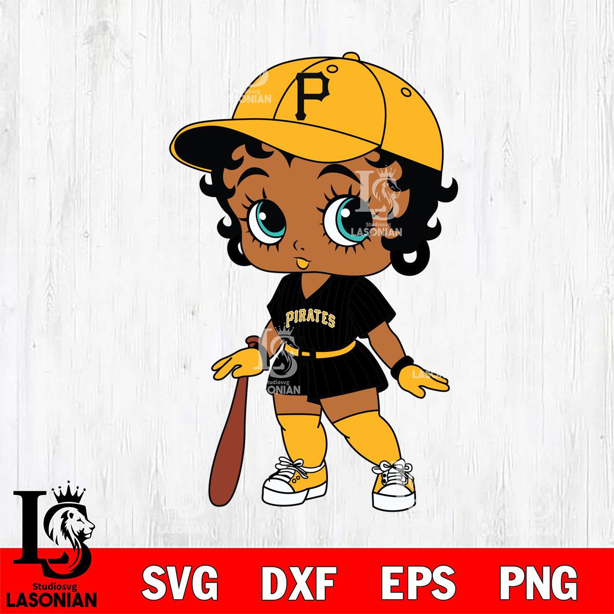 Pittsburgh Pirates Betty Boop MLB 7 – lasoniansvg