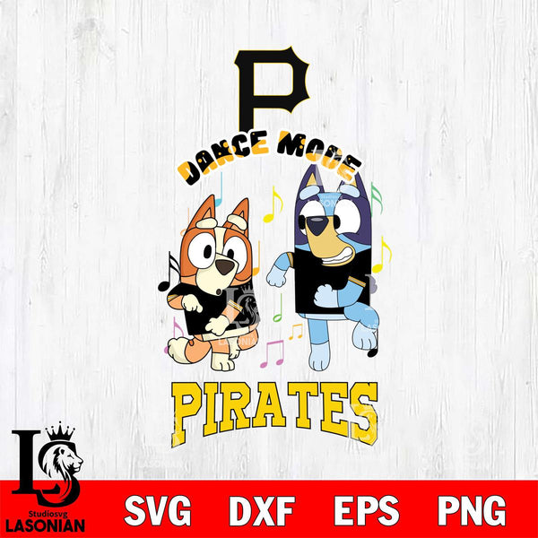 Pittsburgh Pirates Bluey Bingo – lasoniansvg