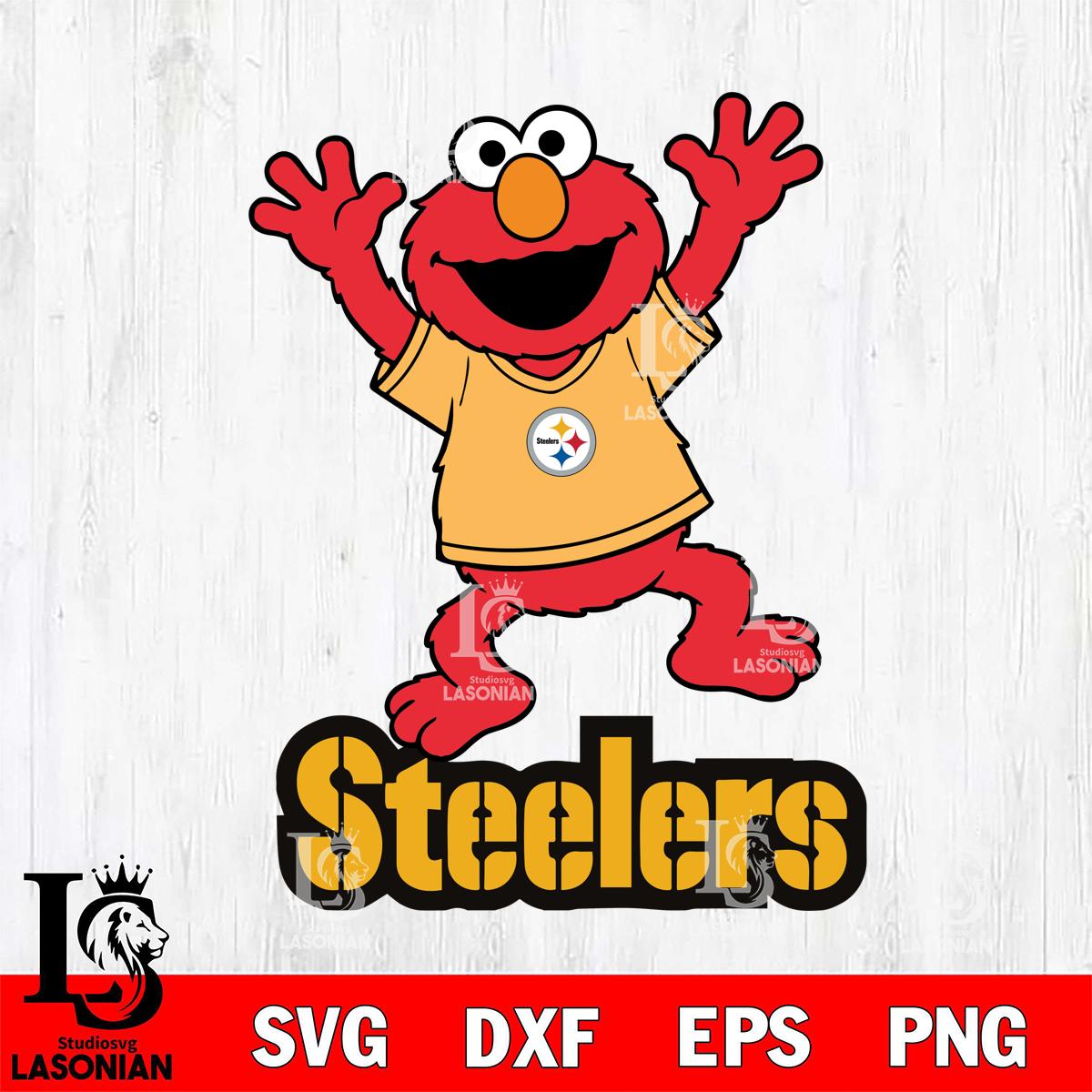 Pittsburgh Steelers Elmo Dance – lasoniansvg