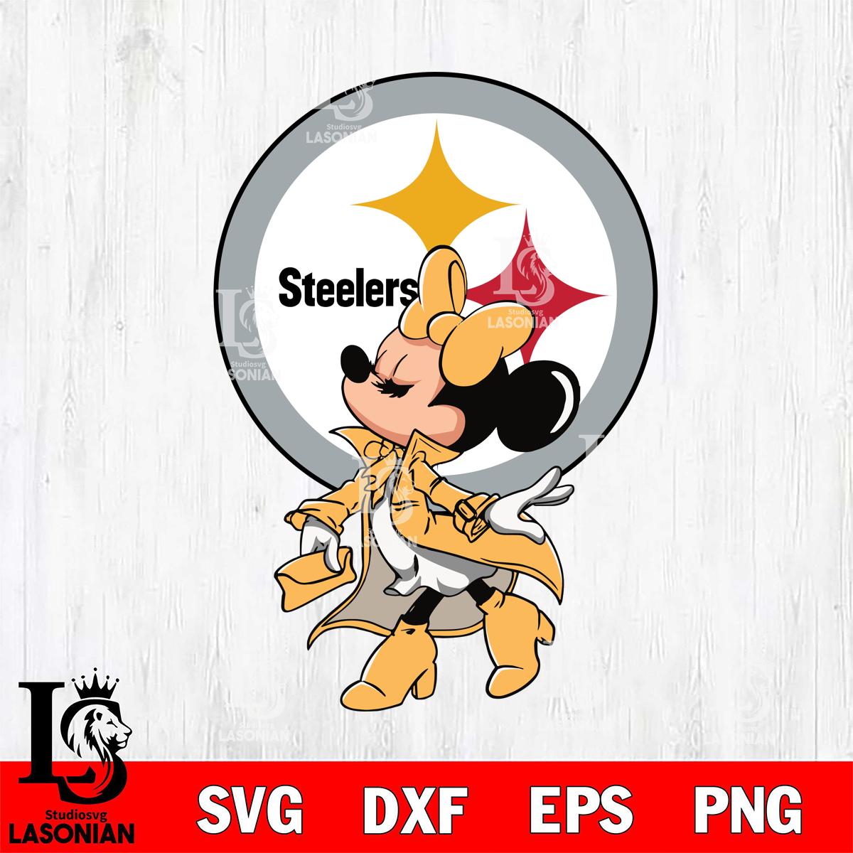 Pittsburgh Steelers Glamorous Minnie – lasoniansvg