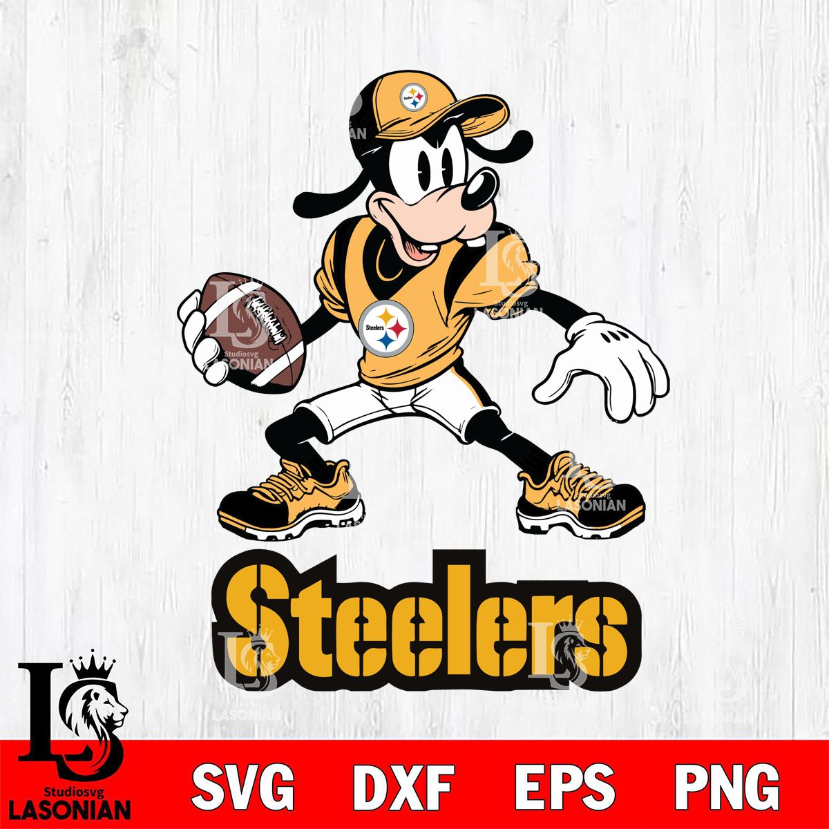 Pittsburgh Steelers Goofy Disney – lasoniansvg