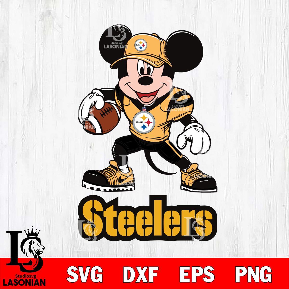 Pittsburgh Steelers Mikey Mouse Disney – lasoniansvg
