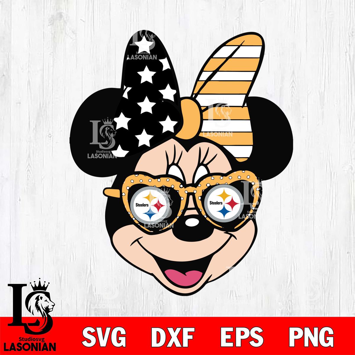 Pittsburgh Steelers Minnie Mouse Love – lasoniansvg