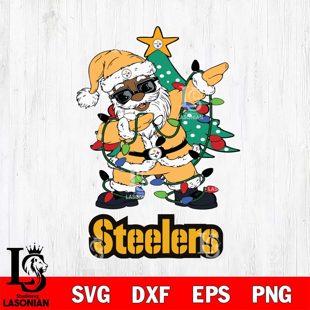 Pittsburgh Steelers Santa Claus Ugly Christmas – lasoniansvg