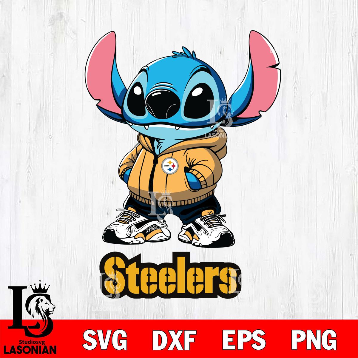 Pittsburgh Steelers Stitch Disney NFL – lasoniansvg
