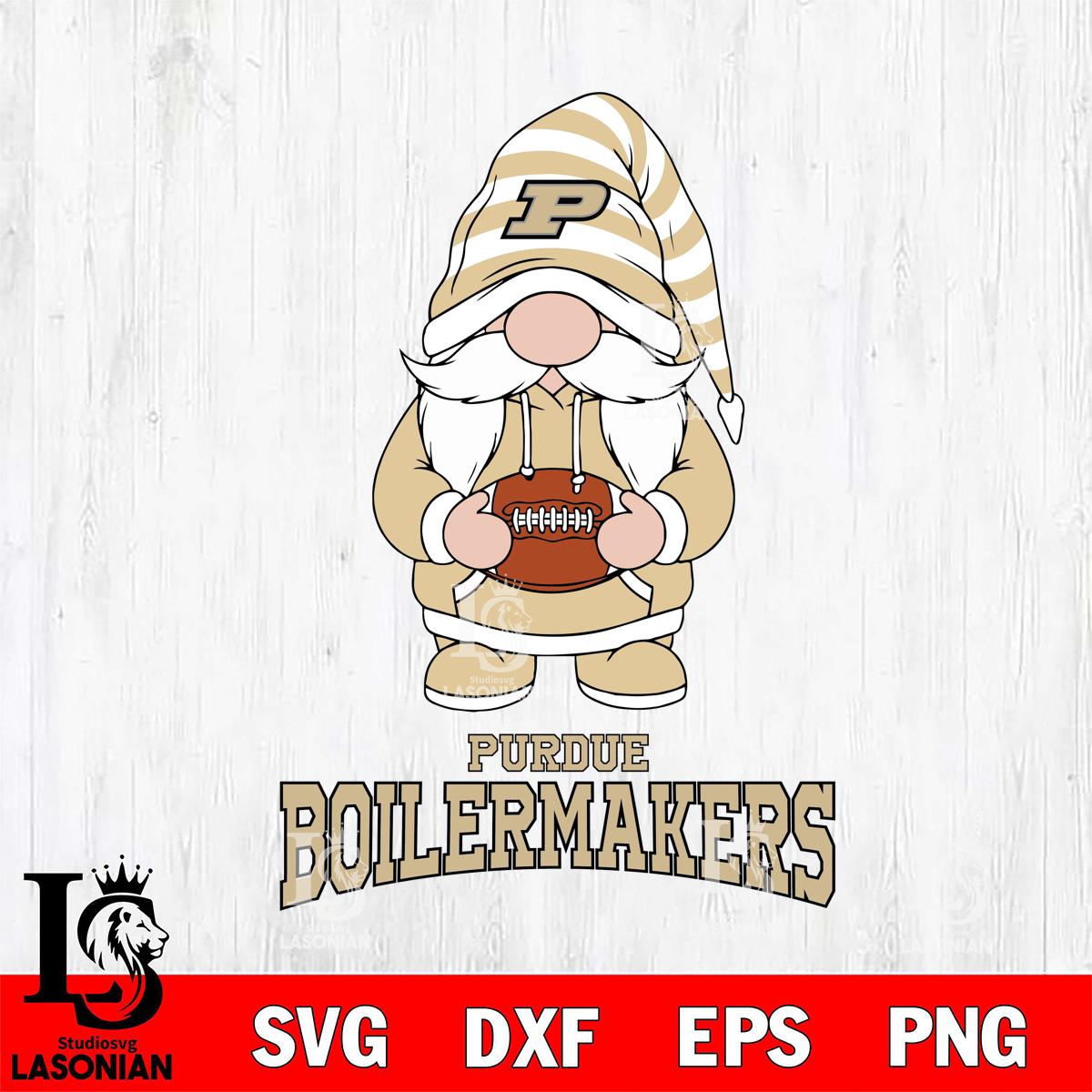 Purdue Boilermakers Gnome Football – lasoniansvg
