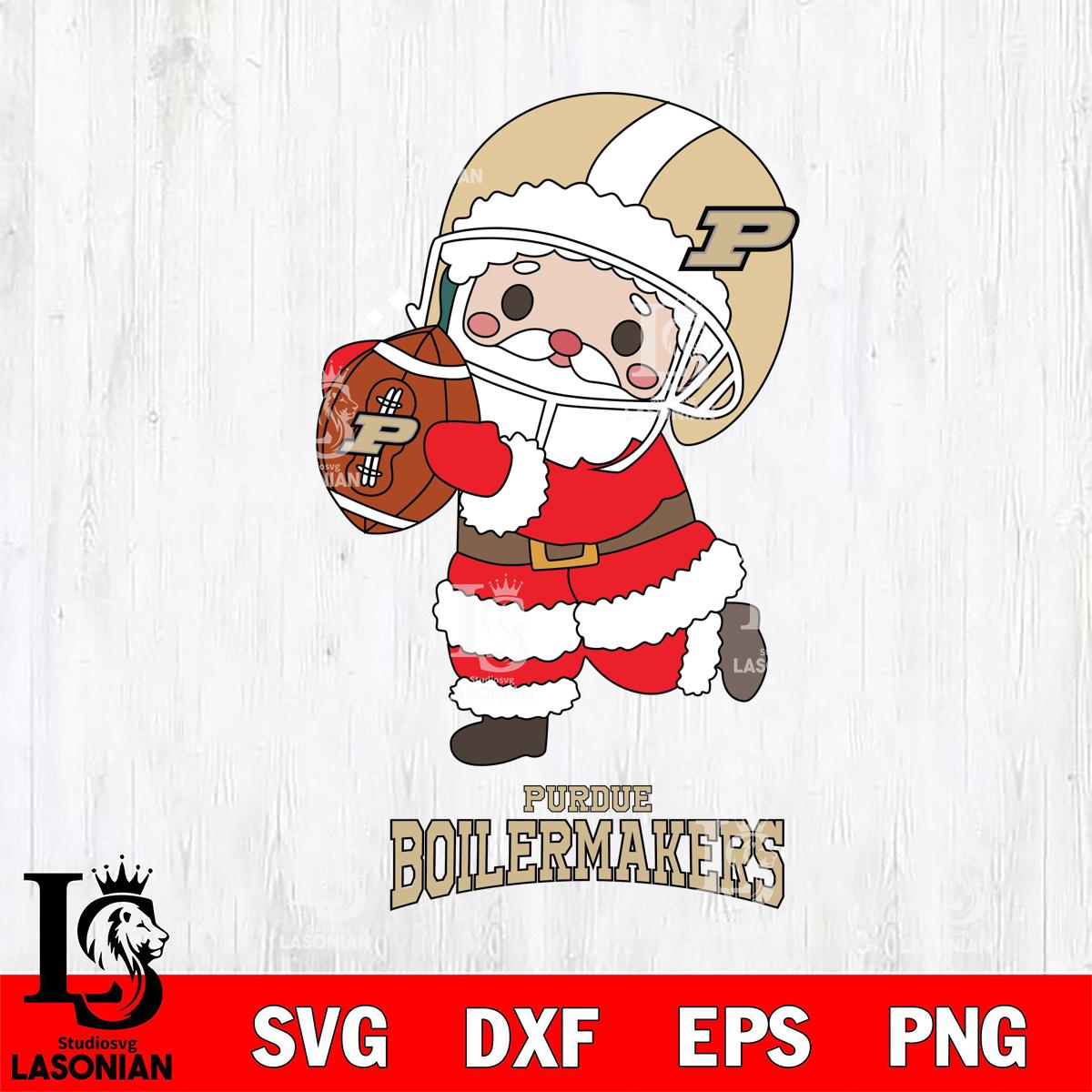 Purdue Boilermakers Santa Claus Cute – lasoniansvg