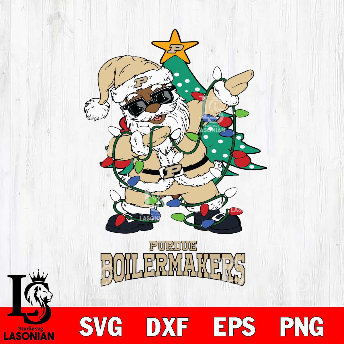 Purdue Boilermakers Santa Claus Ugly Christmas – lasoniansvg