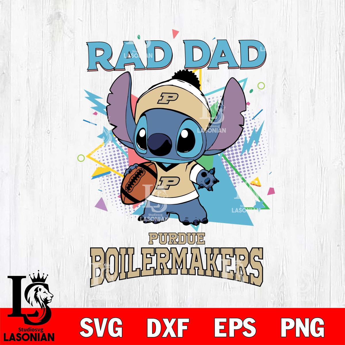 Purdue Boilermakers Stitch Rad Dad – lasoniansvg