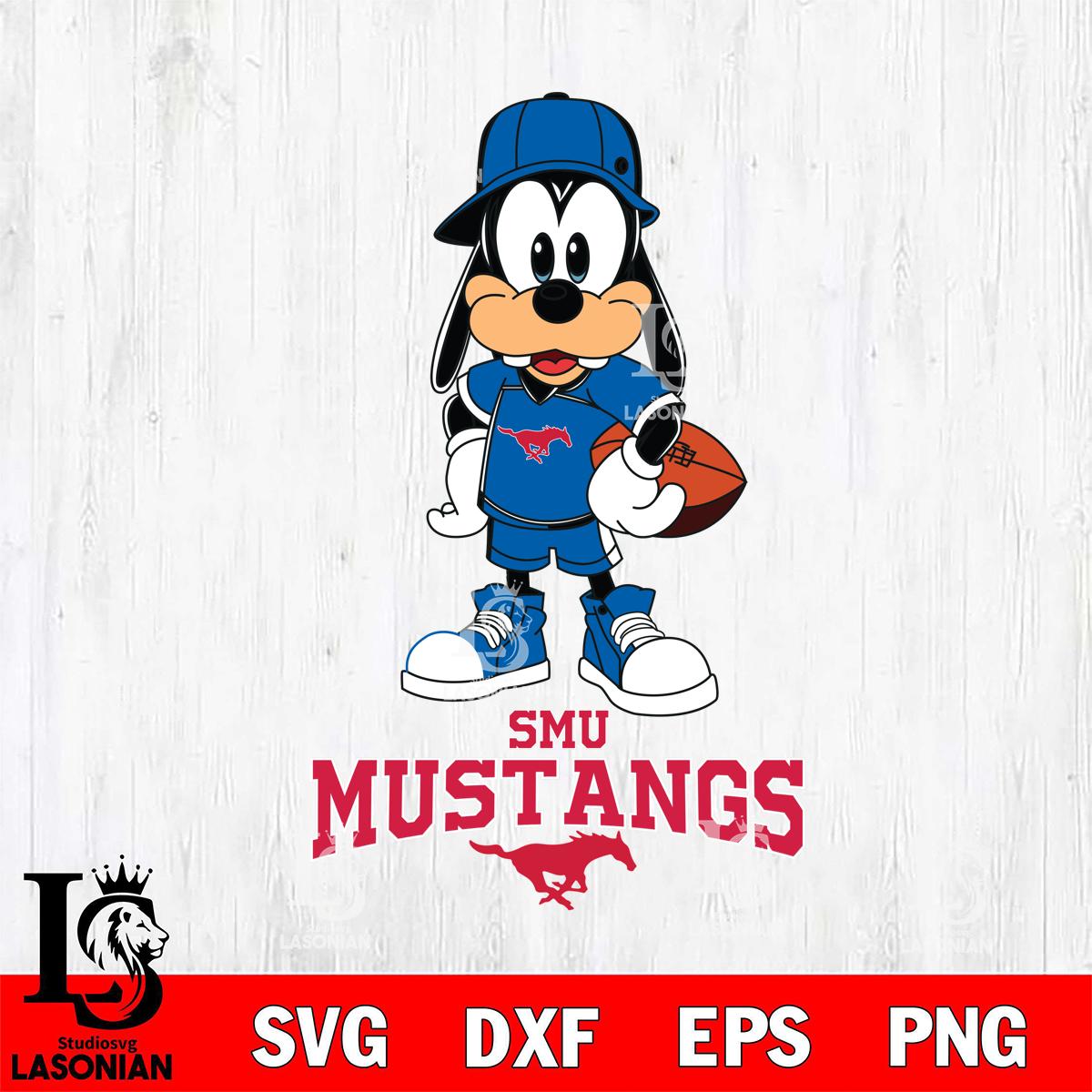 SMU Mustangs Goofy rugby – lasoniansvg