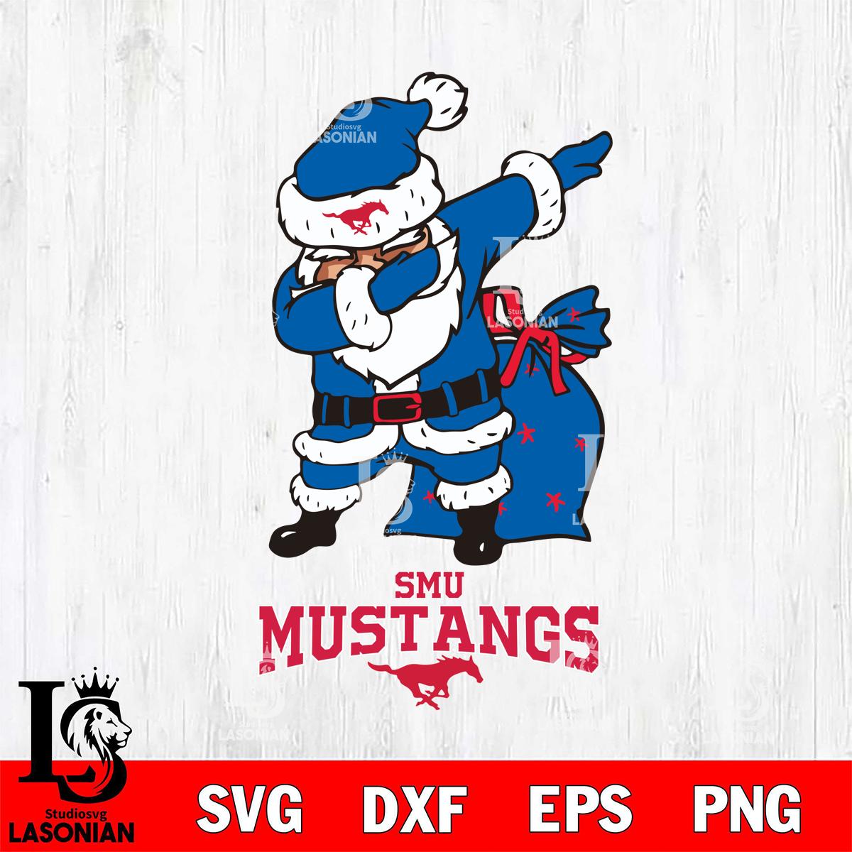 SMU Mustangs Santa Claus Ugly – lasoniansvg