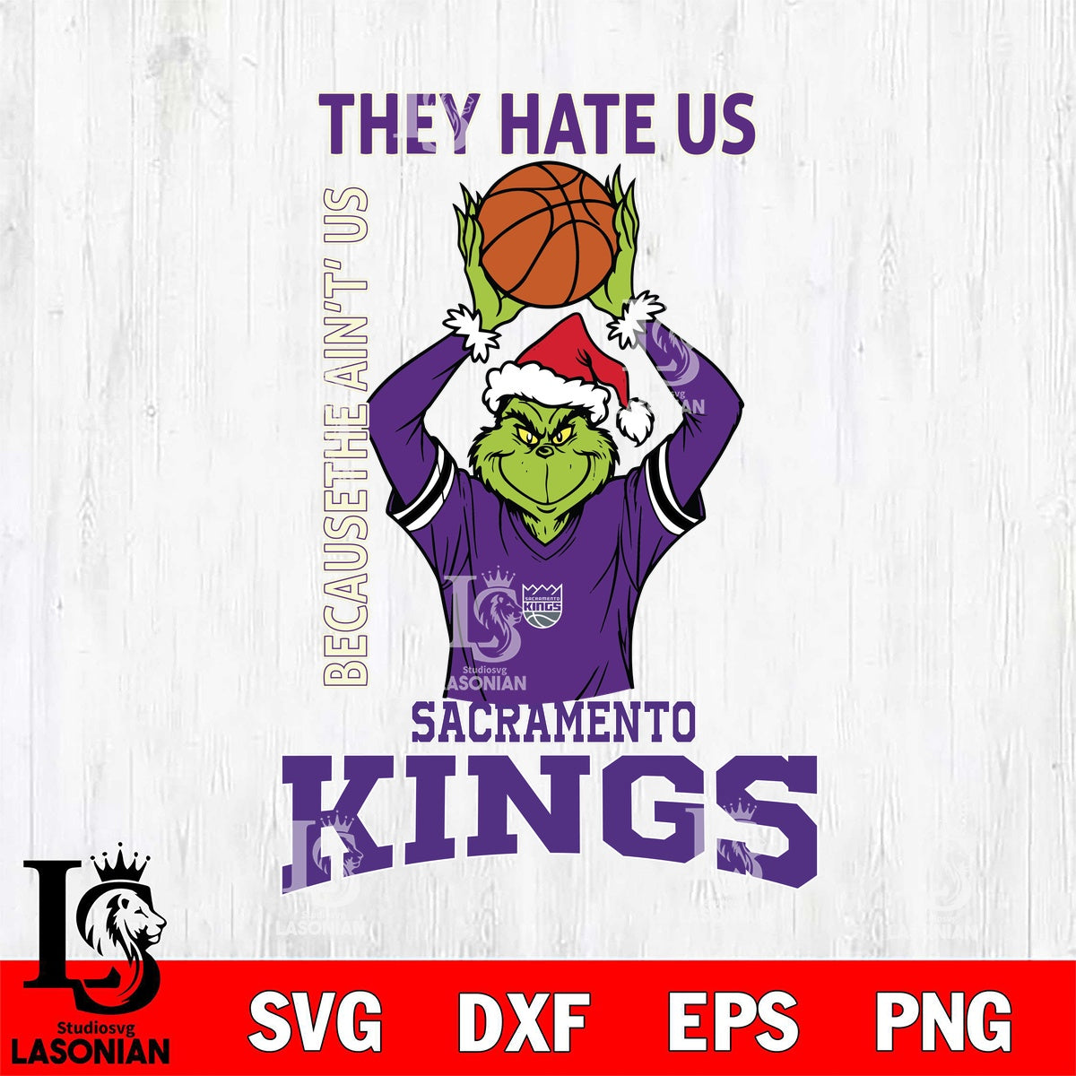 Sacramento Kings Grinch Dunk Basketball – lasoniansvg