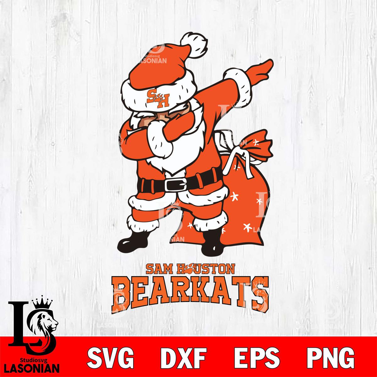 Sam Houston Bearkats Santa Claus Ugly – lasoniansvg