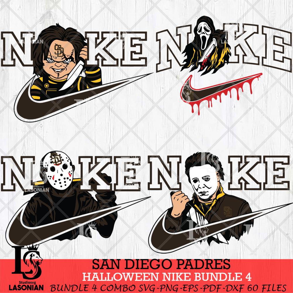 San Diego Padres Halloween Nike MLB Bundle 4 – lasoniansvg
