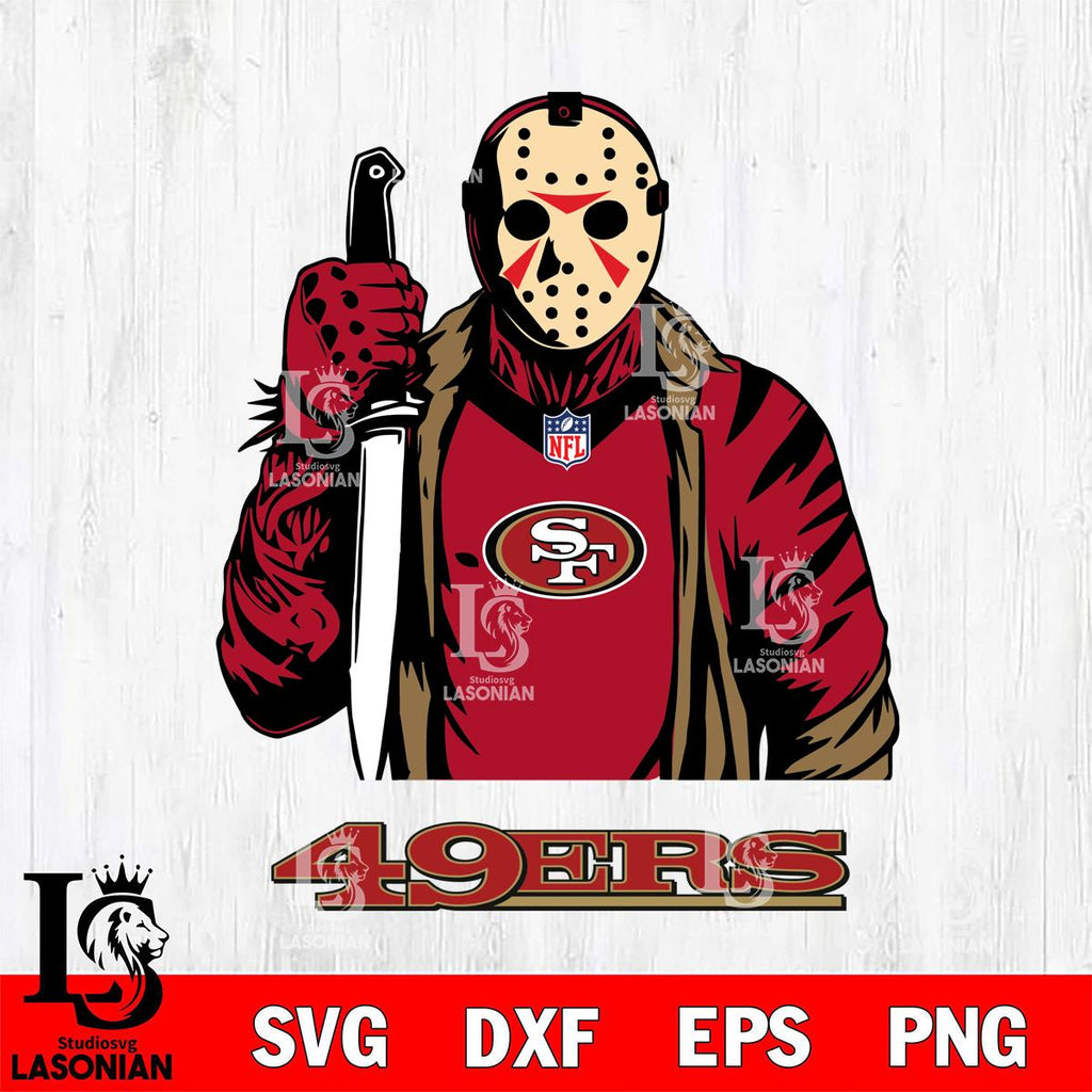 San Francisco 49ers Jason Voorhees Horror 3 – lasoniansvg