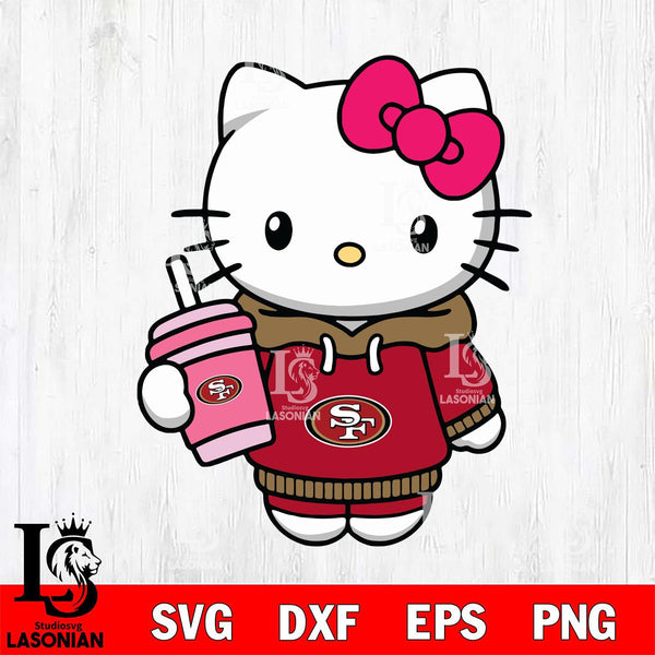 San Francisco 49ers Pretty Hello Kitty – lasoniansvg