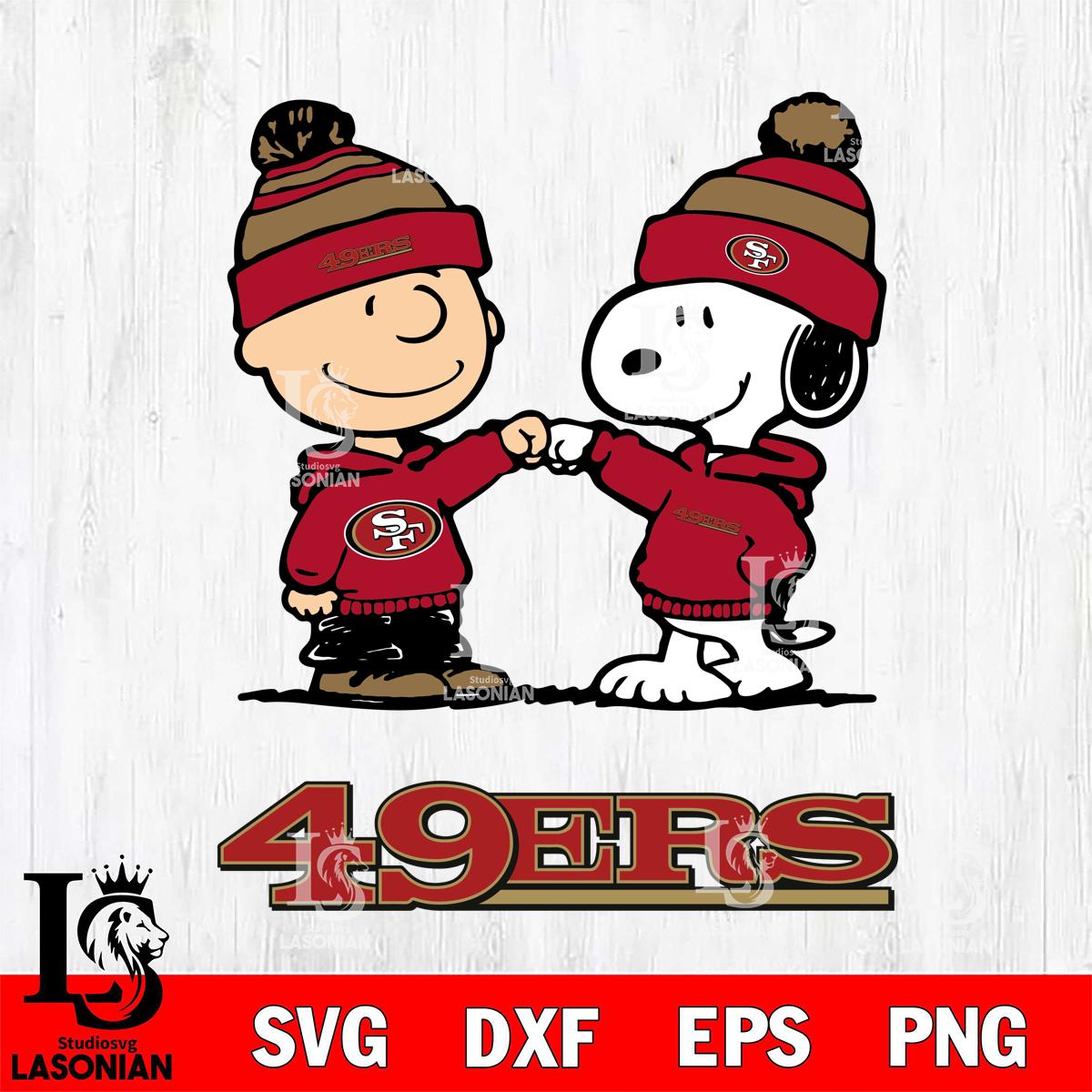 San Francisco 49ers Snoopy Sport 9 – lasoniansvg