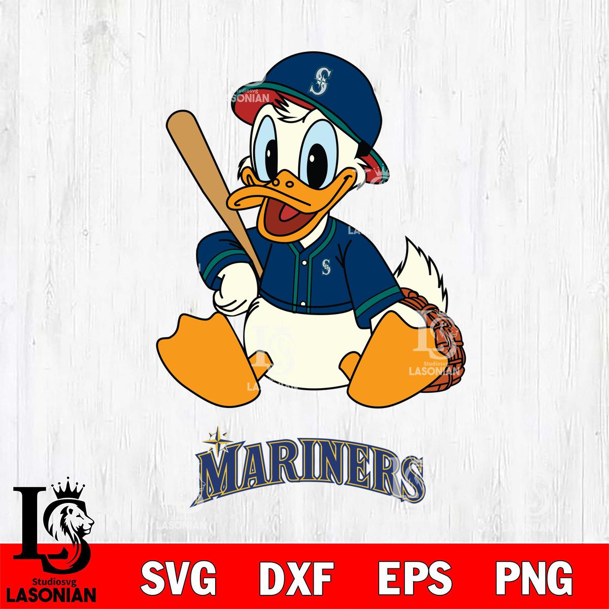 Seattle Mariners Donald Duck Mlb Sport – lasoniansvg