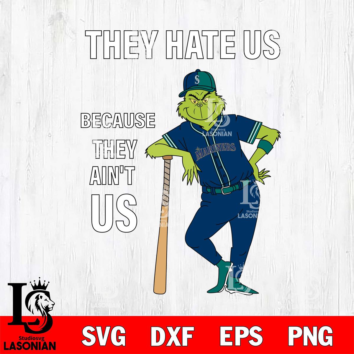 Seattle Mariners Grinch Baseball Funny – lasoniansvg
