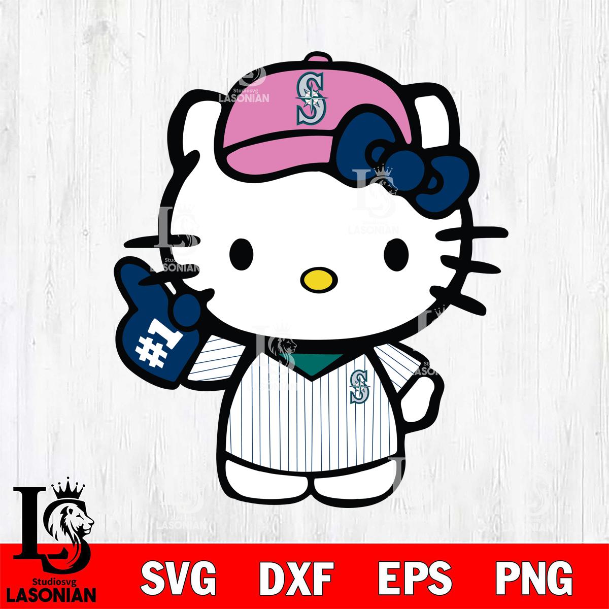 Seattle Mariners Hello Kitty sport 10 – lasoniansvg