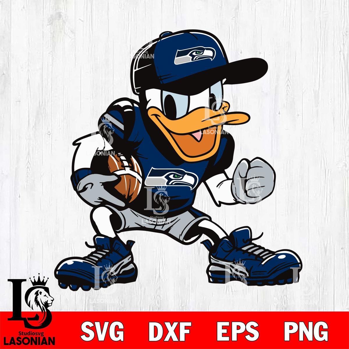 Seattle Seahawks Donal Duck – lasoniansvg