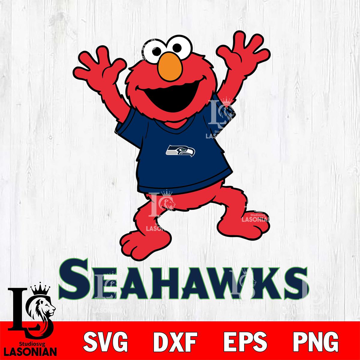Seattle Seahawks Elmo Dance – lasoniansvg